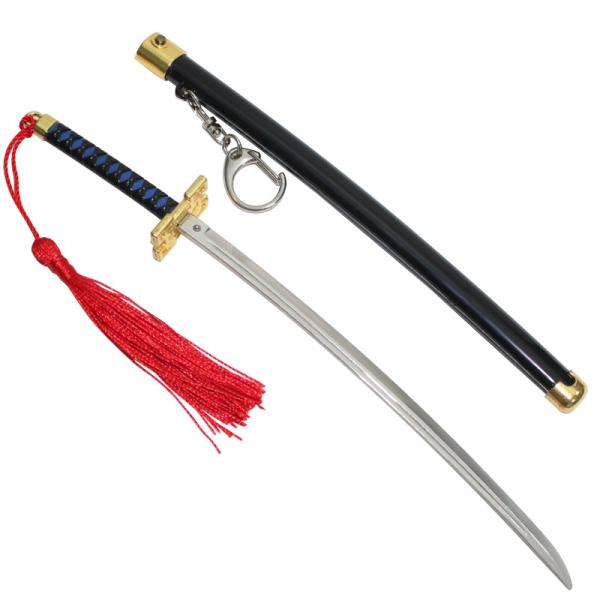 Quality Tokitou Muichirou Demon Slayer Keychain Swords Black Automatic Moving for sale