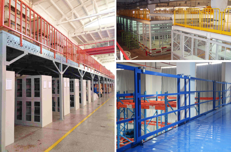 Steel Structure Garret Mezzanine Floor Platform