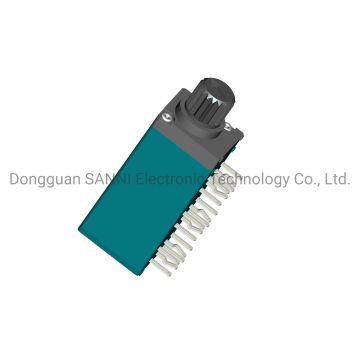 Quality Six Unit Rotary Type Potentiometer Insulated Shaft Sealed RV97P0D0 for sale