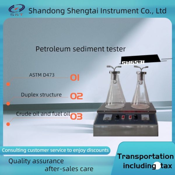 Quality ASTM D473 Sediment Content Testing Equipment Residual Fuel Oils Total Sediment Tester SH6531 for sale
