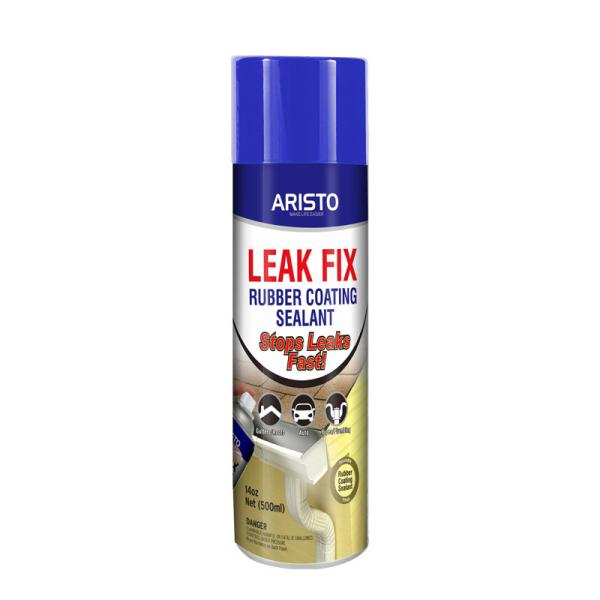 Quality Rapid Curing Rubber Coating Sealant Aristo Leak Fix Spray 500ml for sale