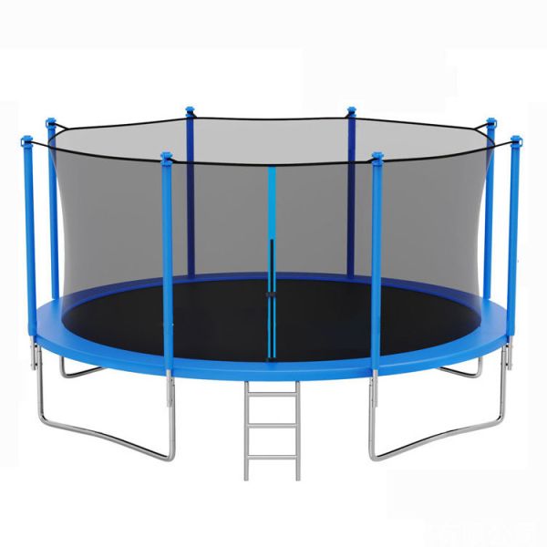Quality 14 FT or OEM Indoor Outdoor Garden Adults Kids Trampoline with Safety Protection Net for sale