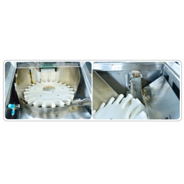 Quality 10-100ml Plastic Bottle Sorting Machine cap bottle unscrambling machine for sale