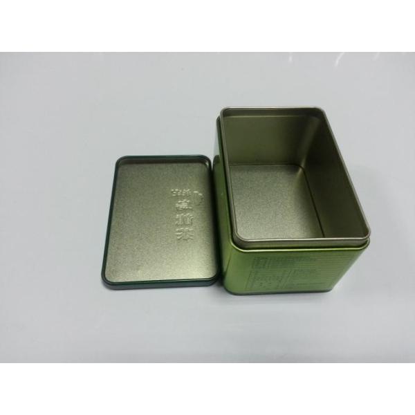 Quality Small Empty Tea Tins Vintage Tin Canisters Food Grade Tin Boxes for sale
