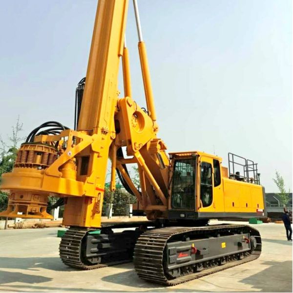 44m Xr120d Hydraulic Conventional Piling Rig Luffing Support from China ...