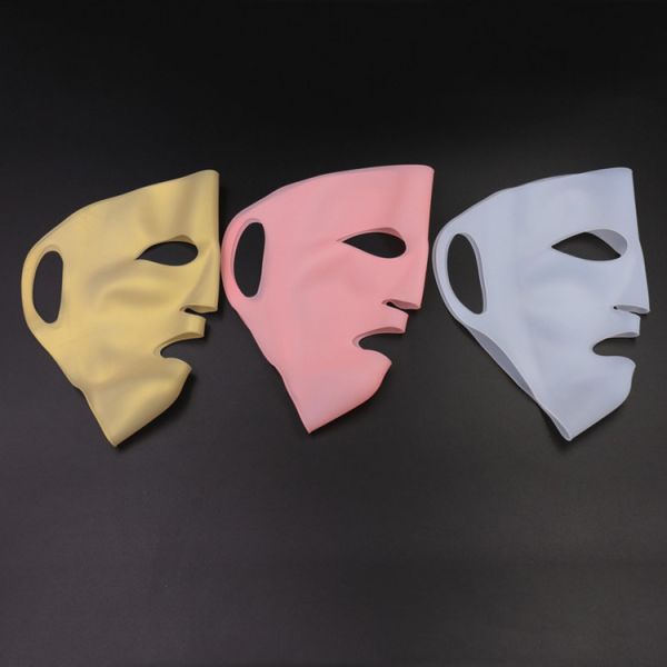 Quality Washable Odorless Silicone Sheet Mask , Scratch Resistant Silicone Face Cover for sale