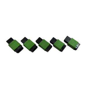 Quality 12 / 16 / 24 Cores Mpo Patch Cord Connector Multimode Optical Fiber Connector for sale