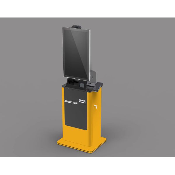 Quality 3G / 4G Self Service Payment Kiosk , Crypto Atm Machine with Document Scanner Camera for sale