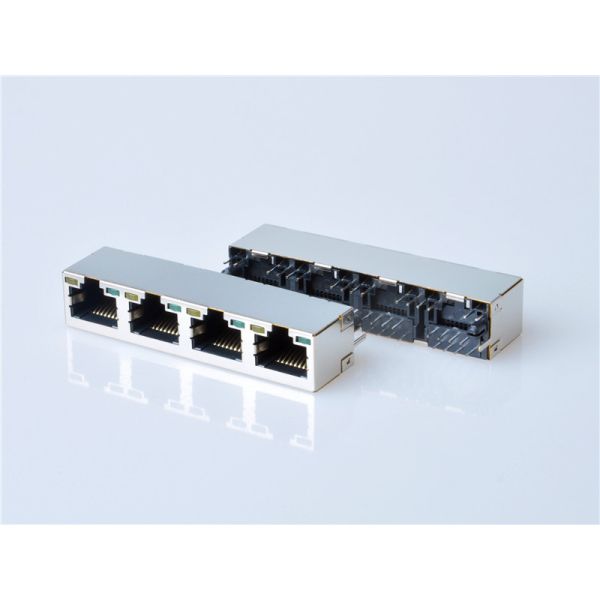 Quality 8p8c RJ45 Jack Connector PCB Mount For Network Socket Internet Modular Copper for sale