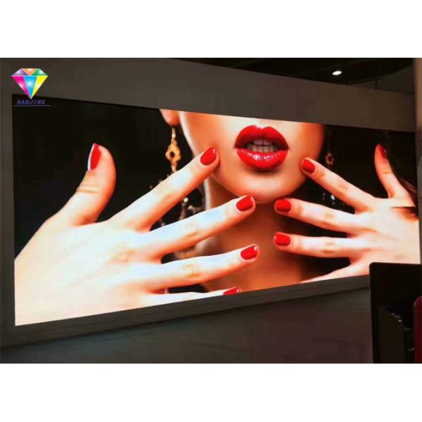 Quality Wall Mounted hd led screen , P1.875mm led backlit display Smart Installation Rental for sale