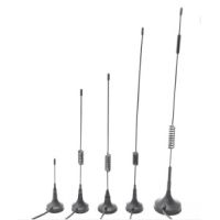 Quality Stable External GSM Magnetic Antenna SMA RG174 With Plastic Cover for sale