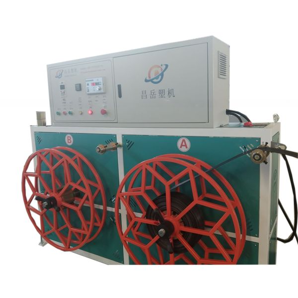 Quality Single-screw Design Fiber Reinforced Geo Strap Band Production Line for PP PE Raw Material for sale