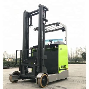 Quality 1.6 Ton 2 Ton Reach Truck Electric SNSC Forklift With Pneumatic Standard Tire for sale