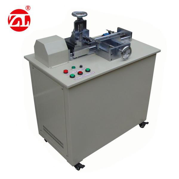 Quality Plating Slicing Skewing Instrument Cable Tester With Two Parallel Rollers for sale