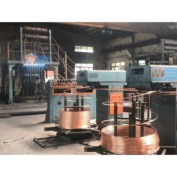 Quality Cathode Copper Rod Continuous Casting Machine 380V-480V 0-3000MM/Min for sale