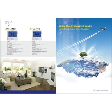 Quality Digital Programmable Room Thermostat , Digital Wall Thermostat for sale