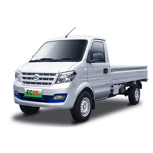 Quality DFSK RUICHI All Electric Vans And Trucks Cargo Small Truck Flated EC31L Kei Truck for sale