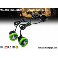 Quality Accept OEM / ODM Coal Mining Lights , Cree LED Bulb Headlamp With 650lum 1500mA for sale