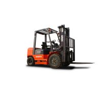 Quality Red 10 Ton Diesel Powered Forklift / 10000kg Fork Lift Trucks Energy Saving for sale