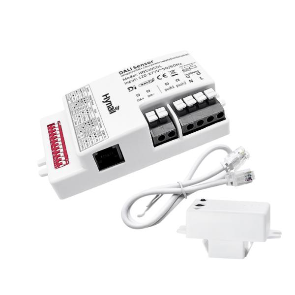 Quality DALI-2 D4i microwave motion sensor, integrated switchable DALI-2 bus power for sale