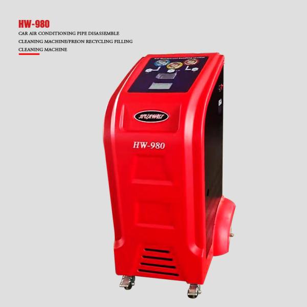 Quality Freon R134a Refilling 750 Watts AC Recycling Machine LCD Screen for sale