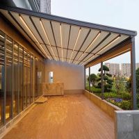 Quality Outdoor Aluminum Motorized Automatic Retractable Awnings Extendable Patio Canopy for sale