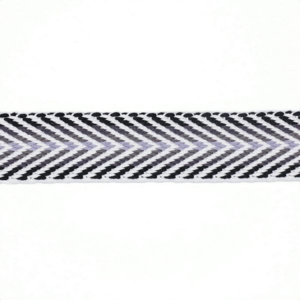 Quality Multi Color Cotton Jacquard 4cm Cotton Webbing Tape for sale