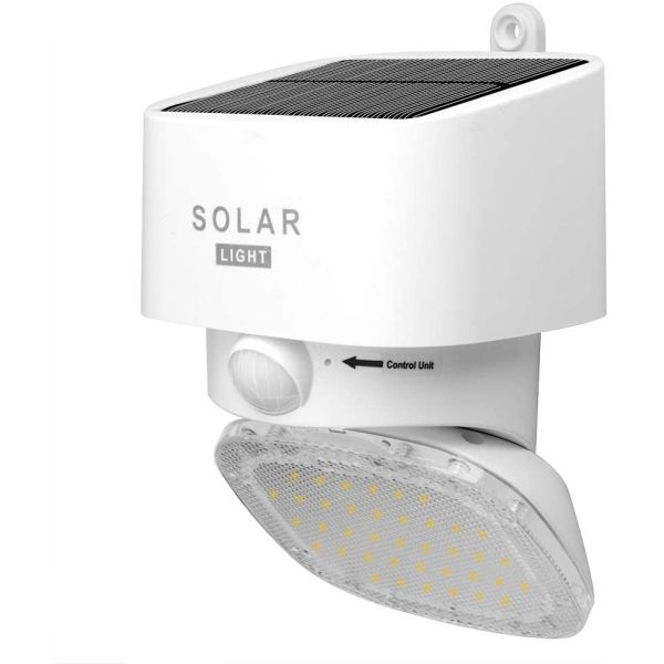 Quality 2000LM Gutter Mount Solar Motion Light / 4000K Solar Security Lights Dusk To Dawn for sale