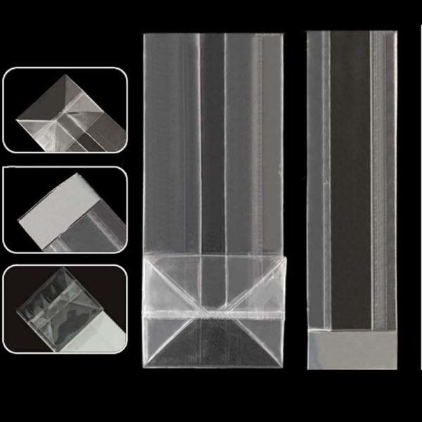 Quality Customizable Clear transparent square bottom Bag For Food Packaging for sale