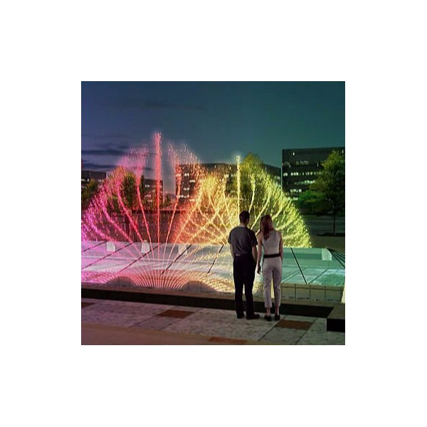 Quality portable simple and convenient musical water fountains for wedding decorations for sale