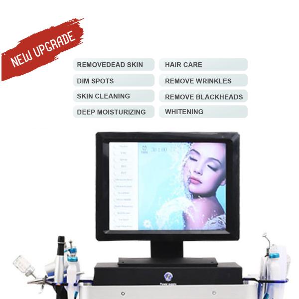 Quality Hydra Dermabrasion Hydro Skin Tightening Anti-Aging Wet Crystal Microdermabrasio for sale