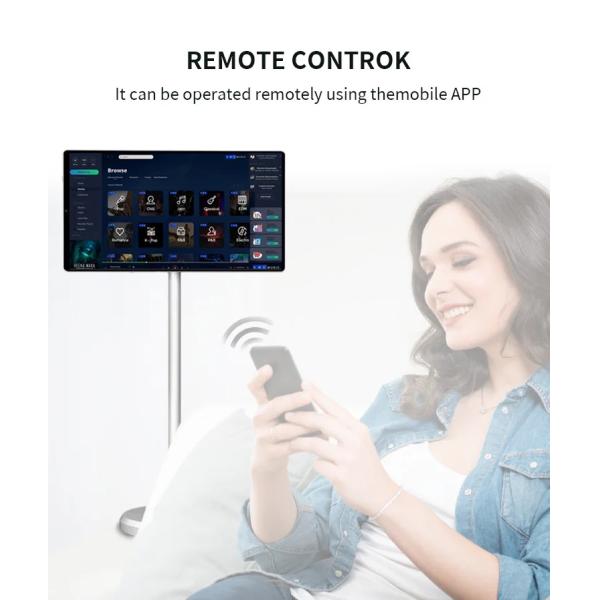 Quality Portable Indoor 22Inch Android Standbyme TV Moving Smart WiFi Touch Screen Floor for sale