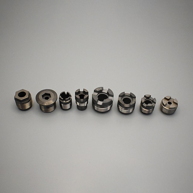 Quality Custom Cemented Tungsten Carbide Alloy Roller Drill Bit Fixed Cylindrical Nozzle for sale
