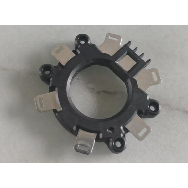 Quality Horn Contact Retainer Making Machine Vertical Rotary Table Injection Molding for sale