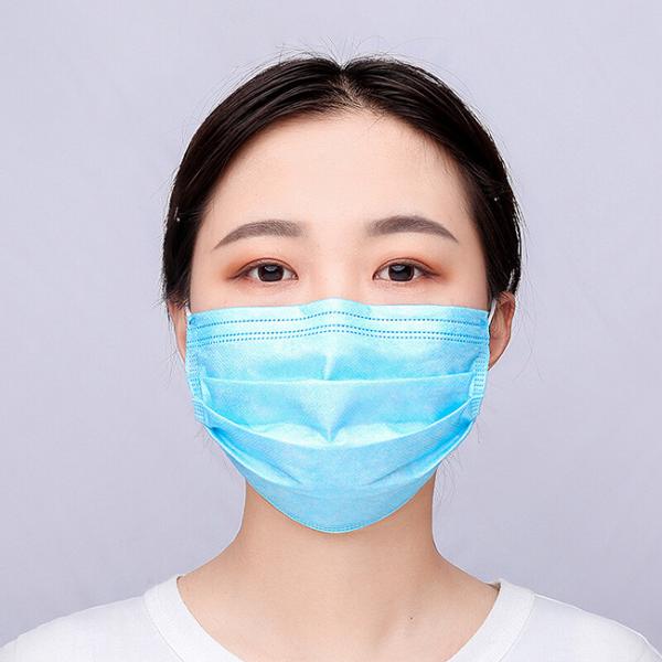 Quality Soft Disposable Surgical Face Masks Non Woven Fabric Face Mask No Stimulation for sale
