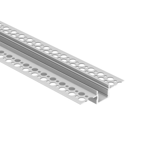 Quality ROHS LED Plasterboard Profile Extrusion Housing For Ceiling Lighting for sale