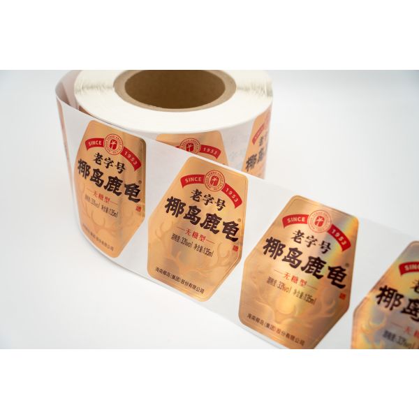 Quality Customized Label Stickers with Transparent or Nontransparent Materials for sale