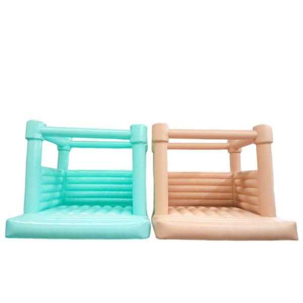 Quality CE Blower Included Mini White Bouncer Inflatable Jumping Castle for Party Rental for sale