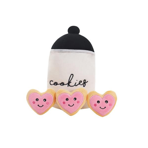 Quality Food Drumstick Doughnut Set Pet Toys For Dog With Squeaky Toy/pet tos for sale