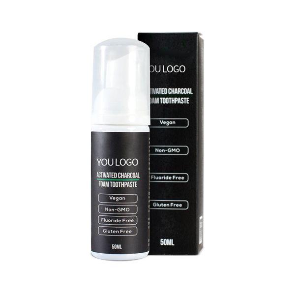 Quality Custom Private Label Natural Teeth Whitening Mousse Foam Toothpaste for sale
