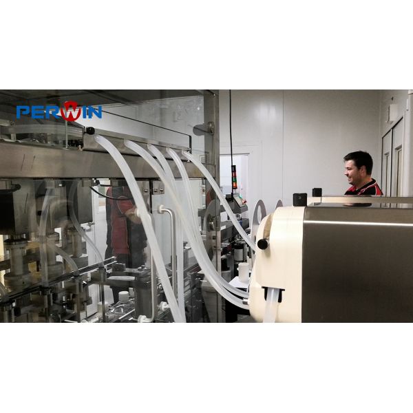 Quality Servo Motor Driven Animal Sera Filling Machine with Bottle Separating Method for sale