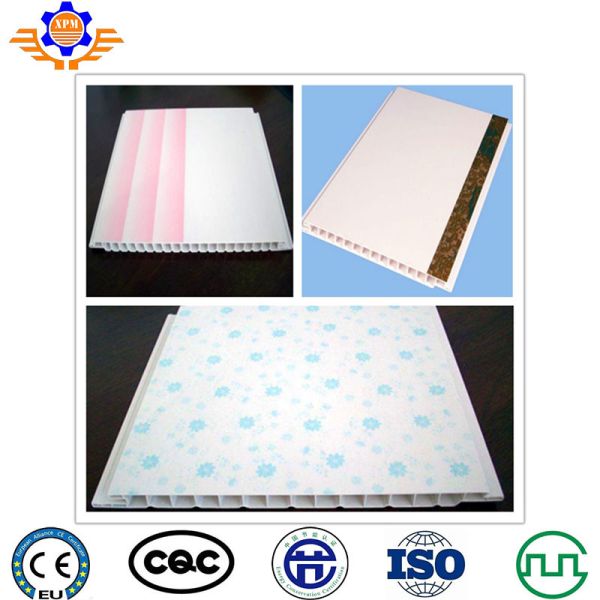 Quality Composite PVC Wall Panel Extrusion Line Fluted 8mm Wpc Wall Panel Machine for sale