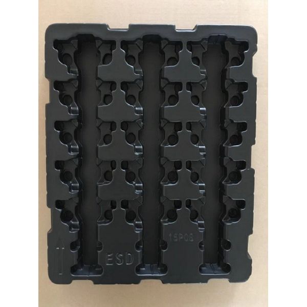 Quality ESD Protection Blister Pack Tray Recyclable PET Material SGS certification for sale