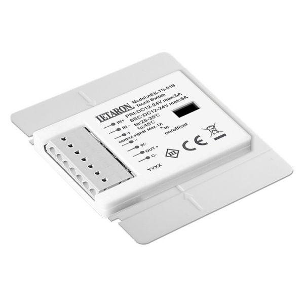 Quality Electronic Mirror Touch Switch To Adjust CCT By 0% To 100% For Mirror Lighting for sale