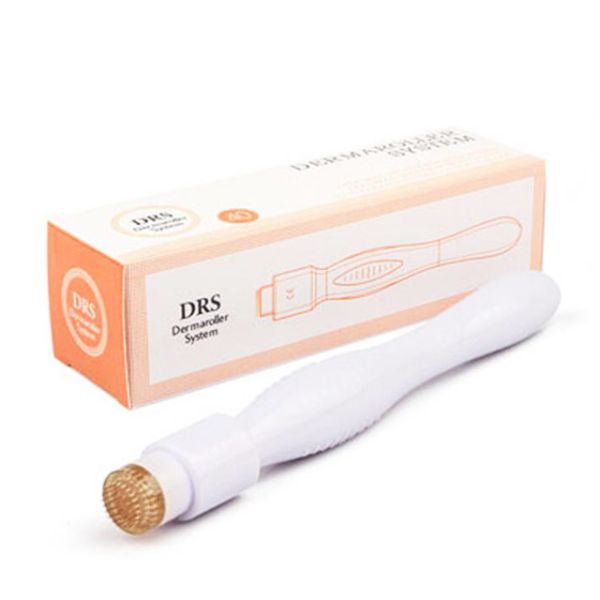 Quality White Handle Professional 40 Needle Titanium Derma Stamp Micro Needling Therapy for sale
