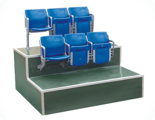 Quality Blue Outdoor UV Resistant Foldable Stadium Seats Customized Service for sale