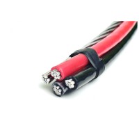 Quality Shanghai Shenghua Cable XLPE / PVC Insulated Aerial Bundled Cable , Triplex for sale