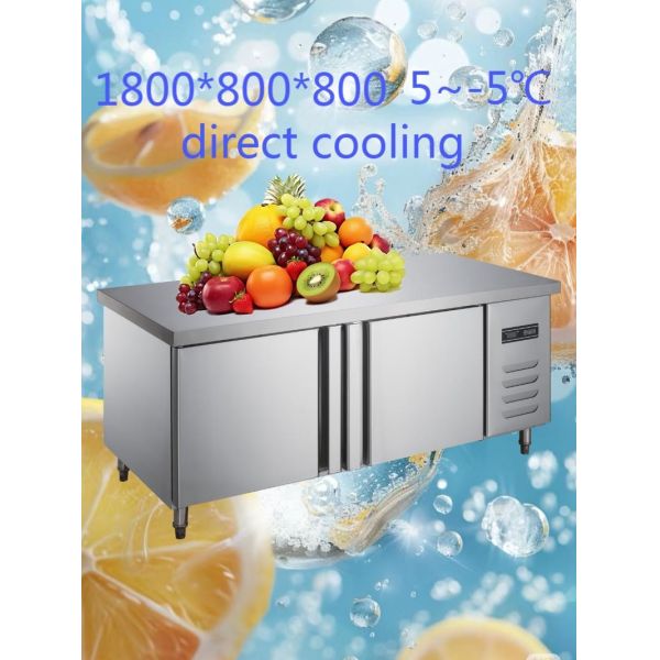 Quality 480L Two Door Undercounter Freezer High Capacity Rust Resistance Energy Saving for sale