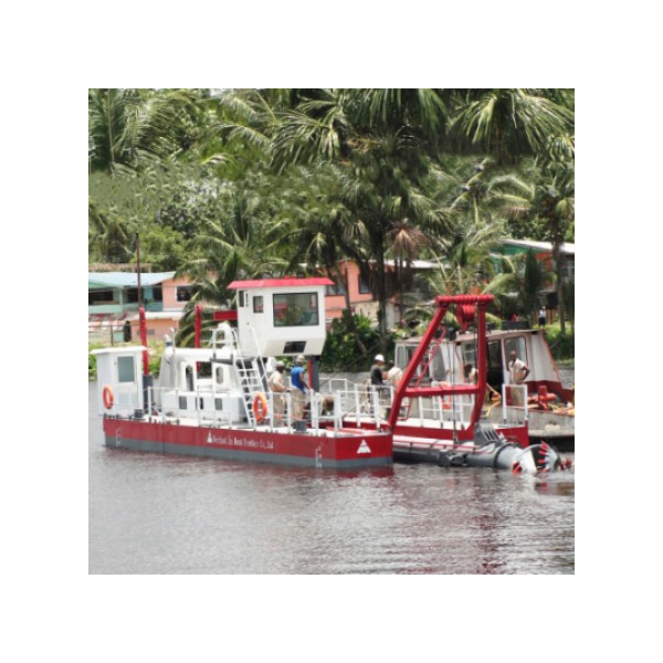Quality 10inch 550m3 Small Dredger Machine For Shallow Water Cleaning And Dredging for sale