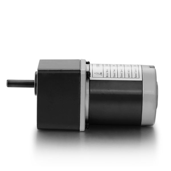 Quality 60mm 24v Black Adjustable Speed DC Motor with 1.9A Continuous Current and Black for sale